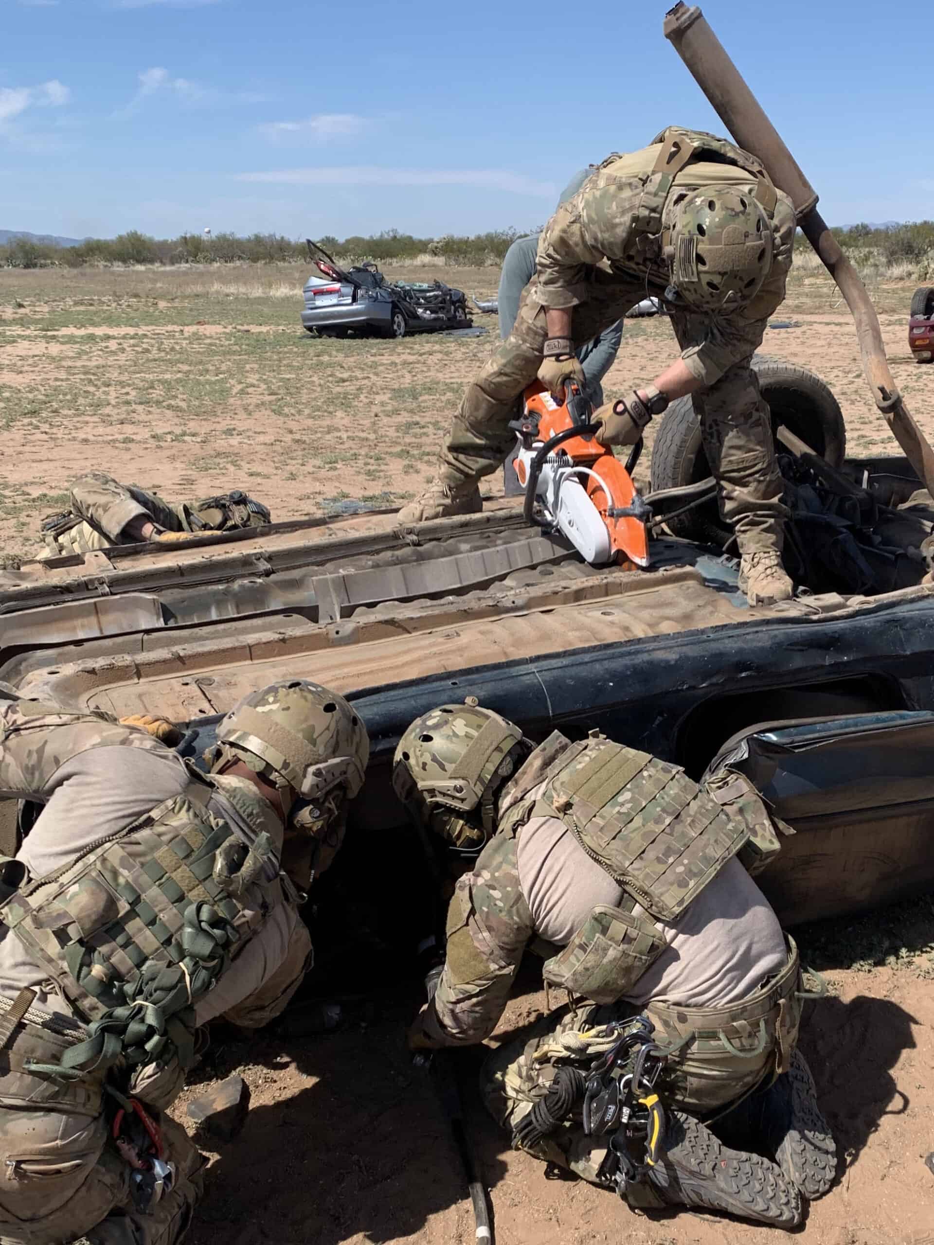 Extrication & Emergency Shoring Training - Tribalco Rescue
