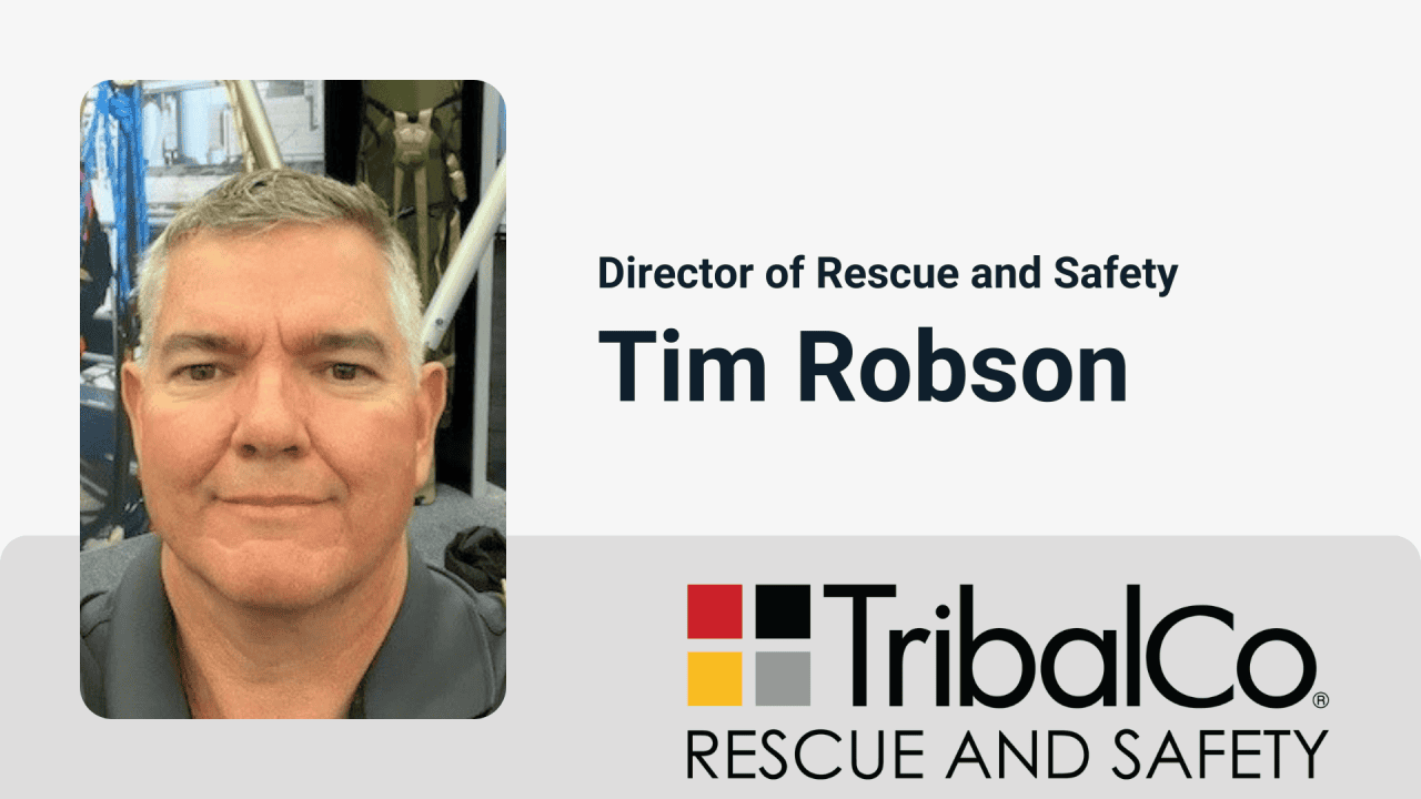 Spotlight On Tim Robson - Tribalco Rescue Director of Safety